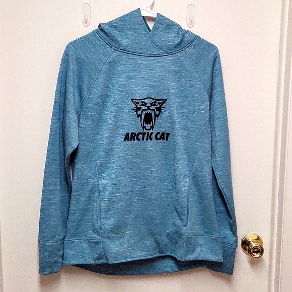 C9 by Champion | Tops | Champion 9 Marled Teal Hooded Arctic Cat ...